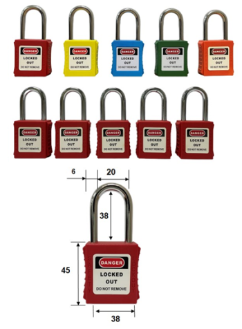EXCELSAFE LOCKOUT SAFETY PADLOCK – Excelsafe