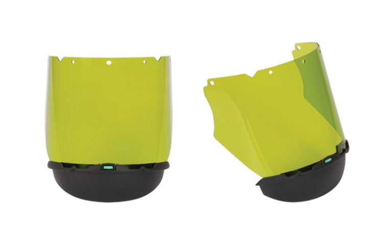 MSA V-GARD ARC FLASH VISOR WITH CHIN PROTECTOR – Excelsafe
