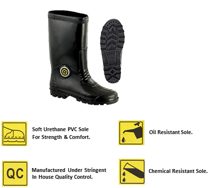 KORAKOH 6000 SERIES PVC RUBBER BOOT – Excelsafe